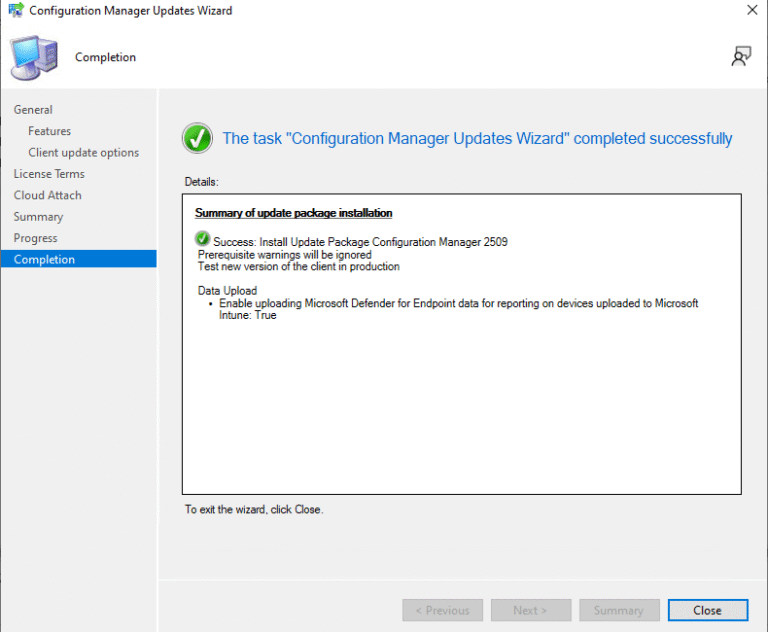 How to Upgrade Configuration Manager to Version 2509: Complete Guide ...