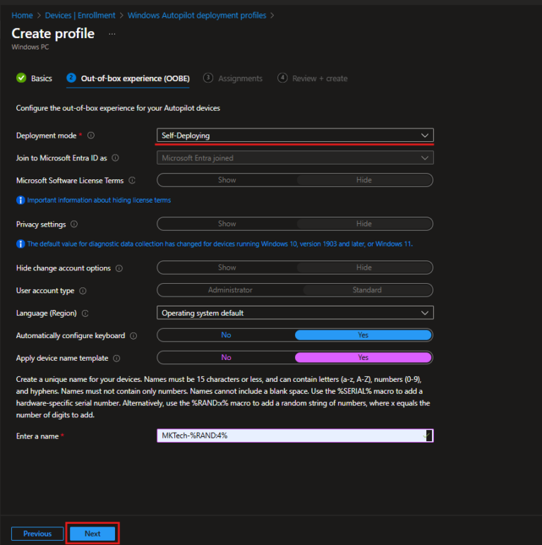 How to Configure Intune Self-Deploying Autopilot: The Complete Guide ...