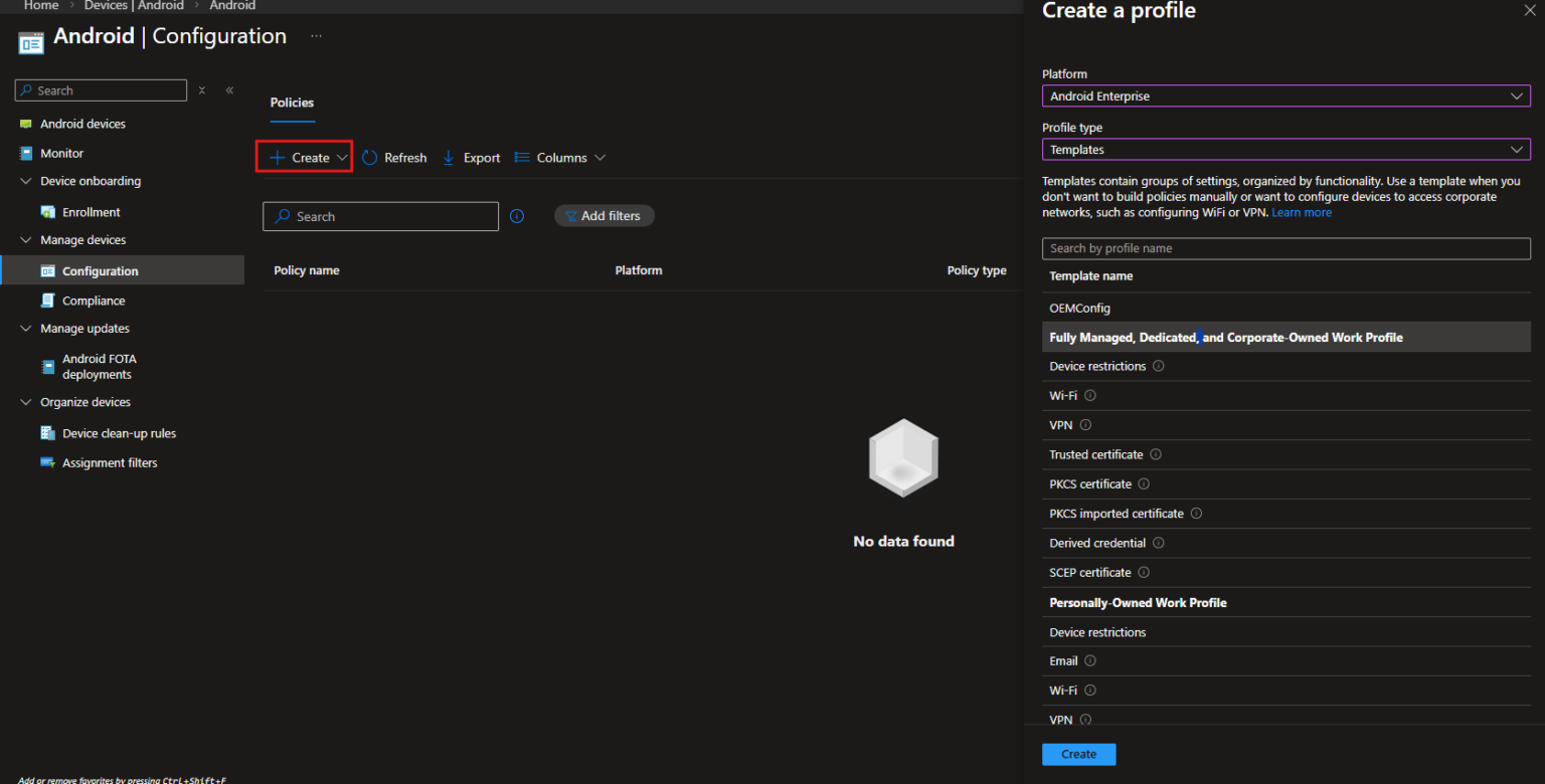 How to Deploy Android Enterprise COBO Devices with Intune - Mert Efe ...