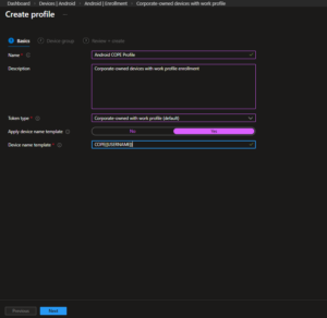 Android Enterprise COPE with Intune: A Practical Step-by-Step ...