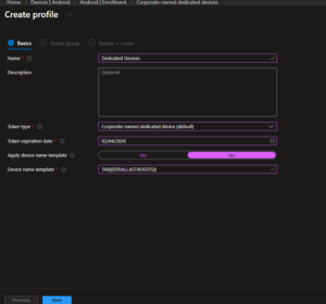 How to Configure Android Enterprise Dedicated Kiosk Devices with Intune ...