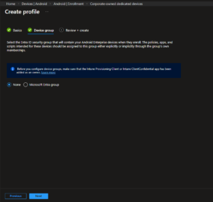 How to Configure Android Enterprise Dedicated Kiosk Devices with Intune ...