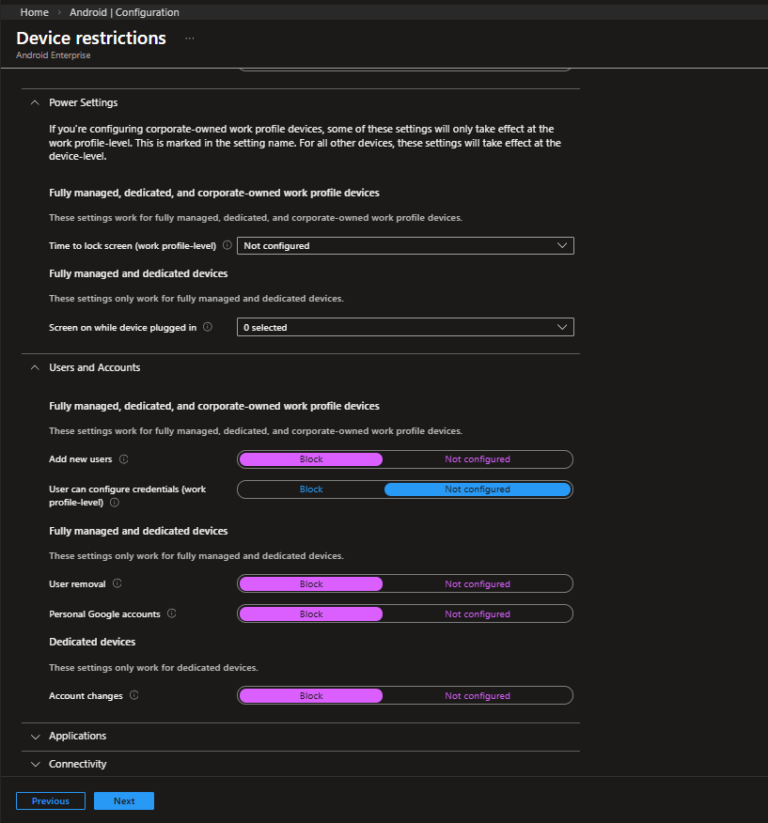 How to Configure Android Enterprise Dedicated Kiosk Devices with Intune ...